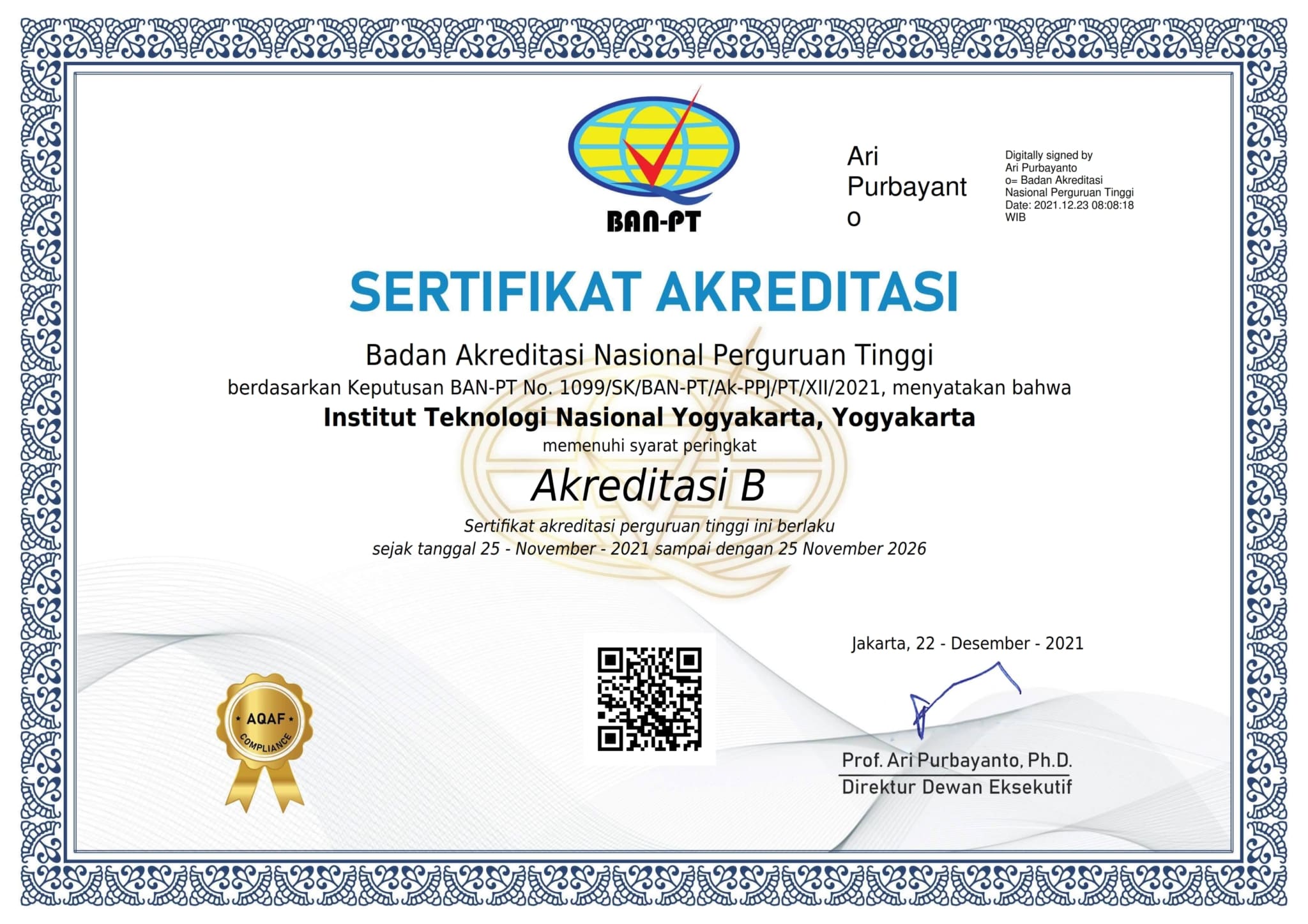 Profil ITNY – Institut Teknologi Nasional Yogyakarta